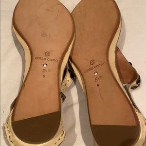 Corso Como | Shoes | New Corso Como Flat Sandal W Metal Detail | Poshmark